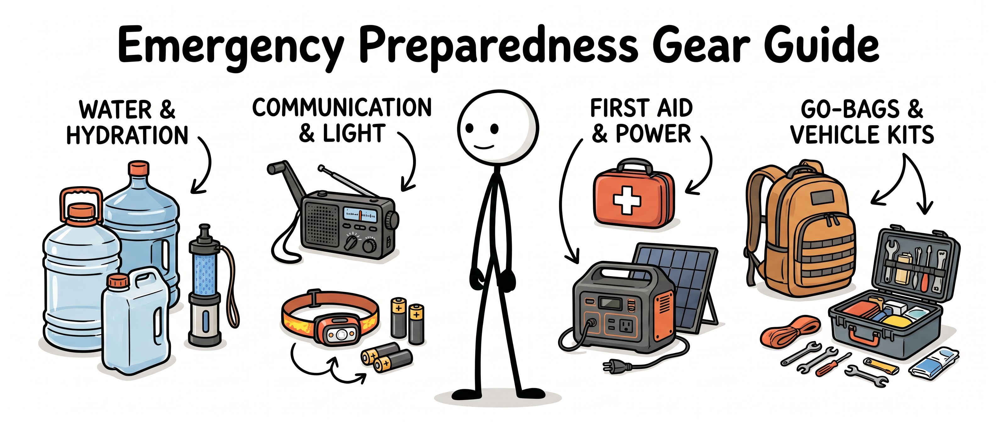 Emergency Preparedness Gear Guide: What to Buy First (2026)
