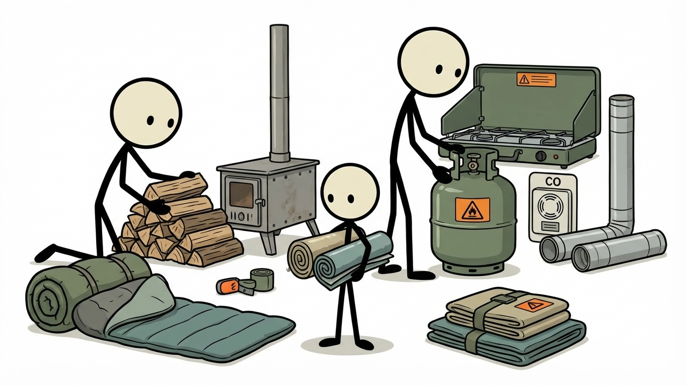 How to Heat Your Home Without Electricity | Protocol Survival ...