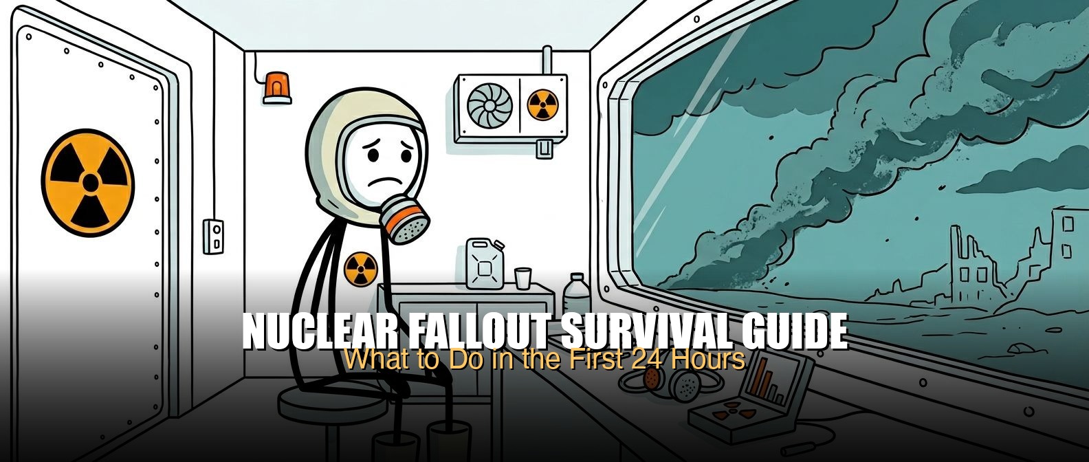 Nuclear Fallout Survival Guide: The First 24 Hours | Protocol: Survival