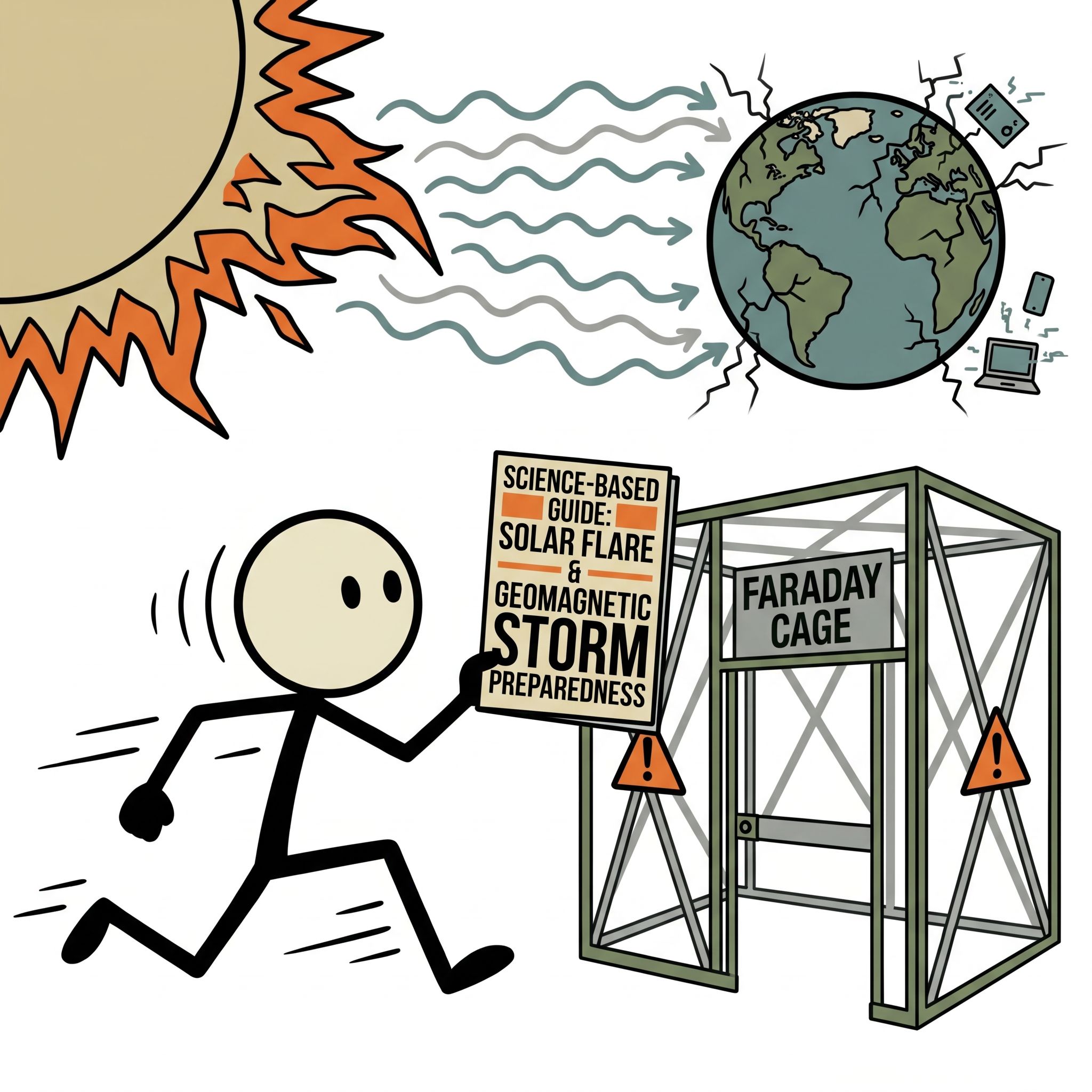 Solar Flare & Geomagnetic Storm Preparedness | Protocol Survival