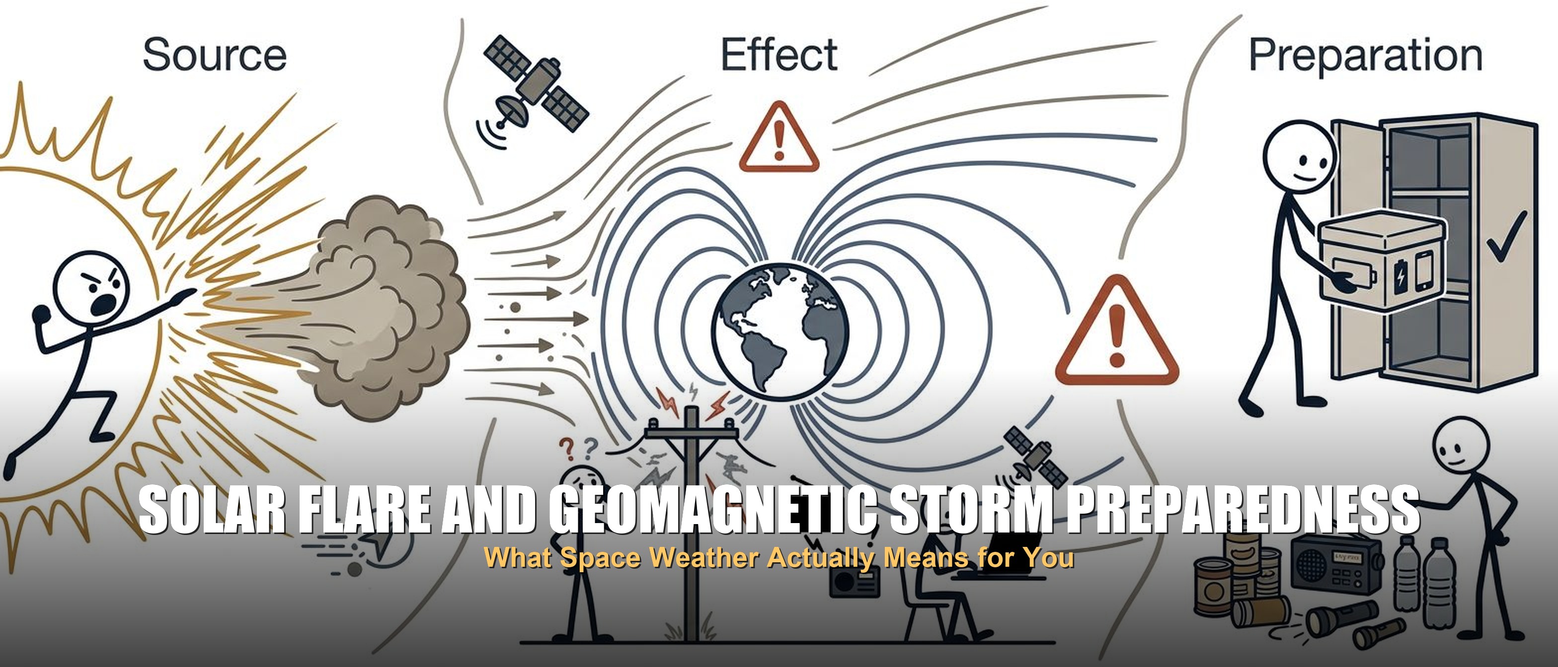 Solar Flare & Geomagnetic Storm Preparedness | Protocol Survival